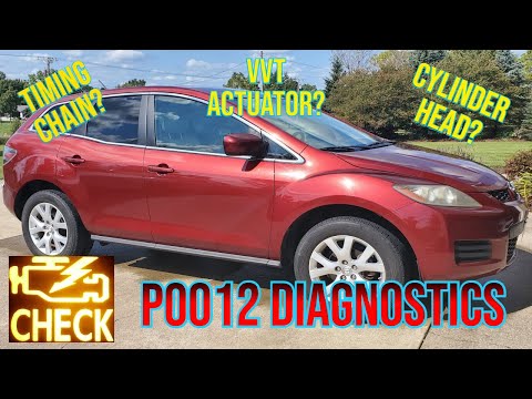 P0012 CHECK ENGINE CODE DIAGNOSTICS & FIX | HOW-TO | MAZDA CX-7 | CAM CAP SANDING | VVT