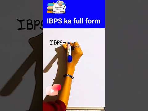 IBPS Ka full form kya hota hai || Important knowledge #fullform #ibps #shorts