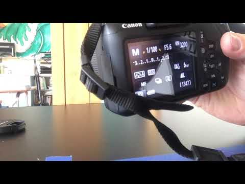 Canon Rebel t6 Functions: ISO, F-Stop, Shutter Speed