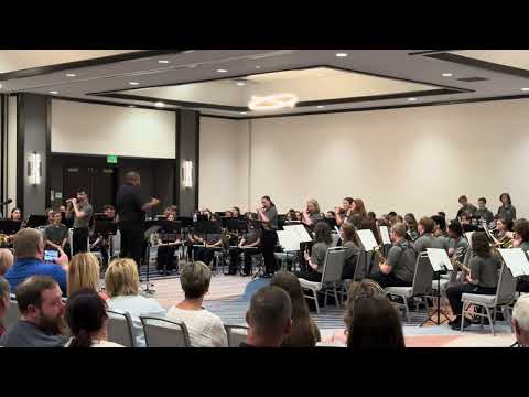 Indiana Musicians Abroad Full Band at Bon Voyage Concert, “Stars and Stripes Forever”—June 10, 2025