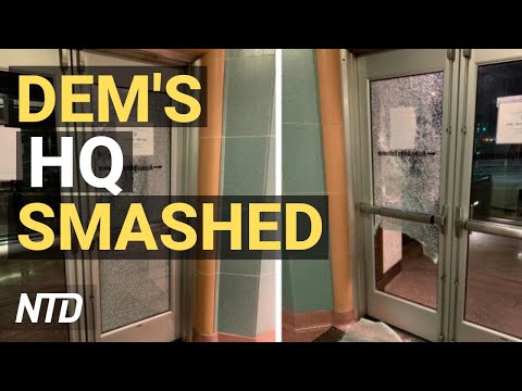 Anarchists Smash Dem's Oregon HQ; 100 Day Mask Mandate; Expert: Paris Accord Not a Good Solution