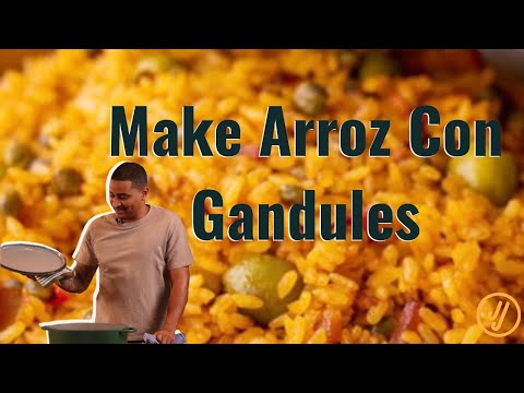 Arroz Con Gandules Recipe | Puerto Rican Rice and Peas