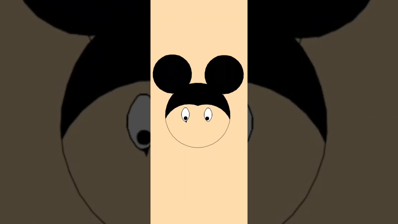 HOW TO CREATE MICKEY MOUSE IN PYTHON 😍 #shortvideo #ytshorts #30daysofpythonchallenge #viral #python