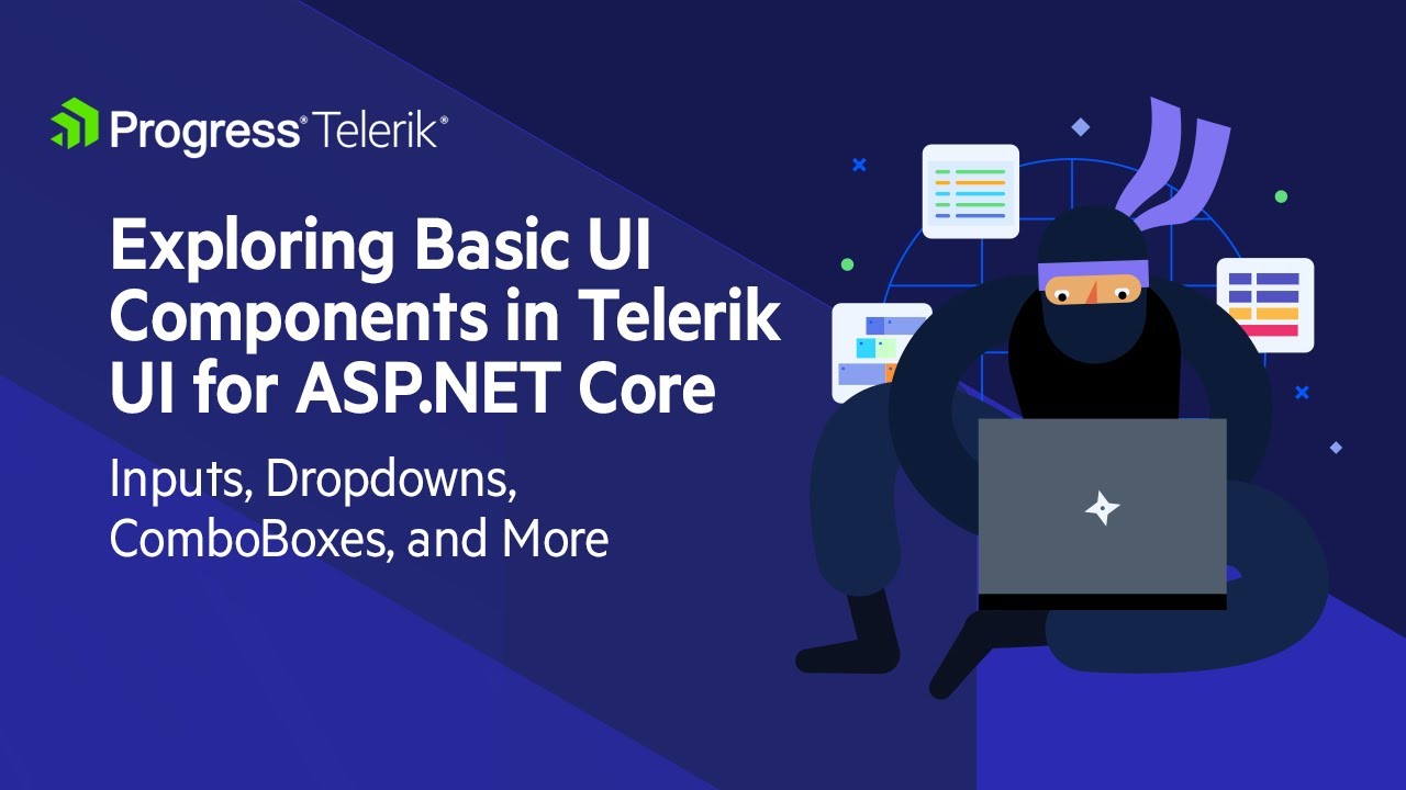 Exploring Basic UI Components in Telerik UI for ASP.NET Core | Chapter 4