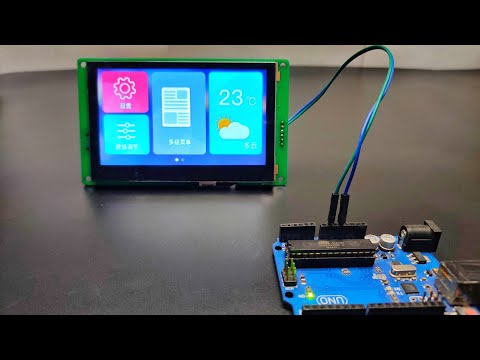 4.3inch Arduino Compatible TFT Display | DWIN Technologies