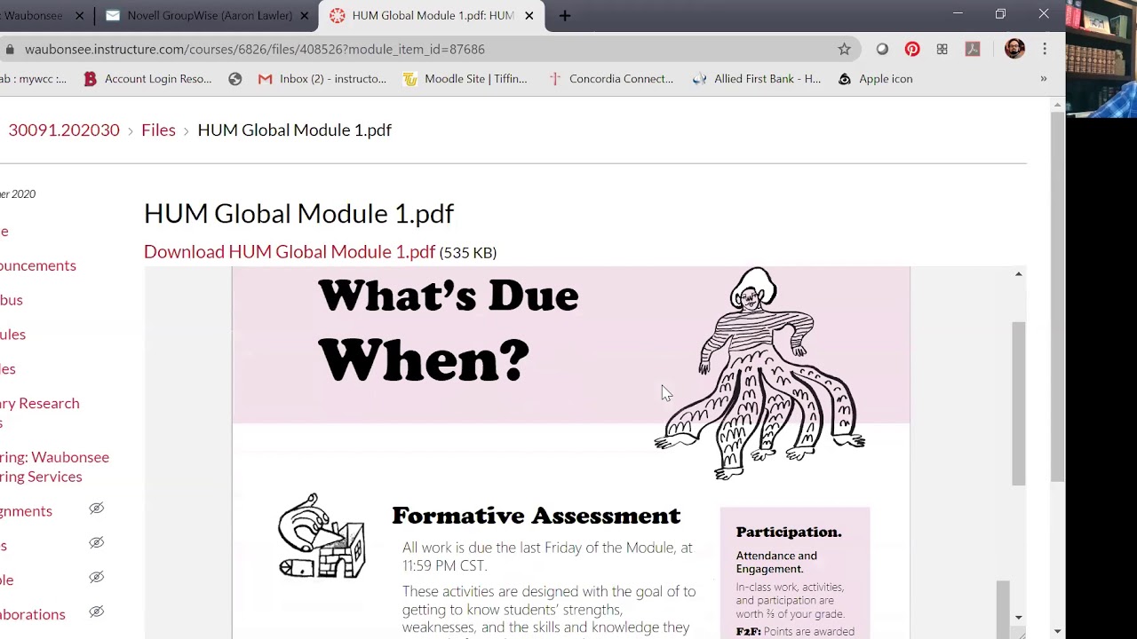 HUM 102: Module 1 Overview (Wk 2-3)