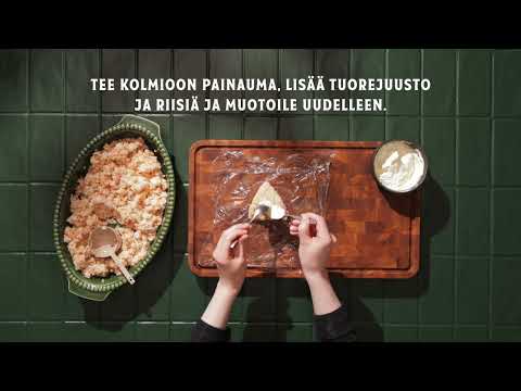 Onigirit paahdetuilla chili-sitruuna kanalastuilla | K-Ruoka