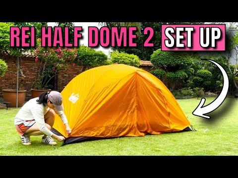 How to Set Up the REI Half Dome 2 Plus (& Pack Away too!)