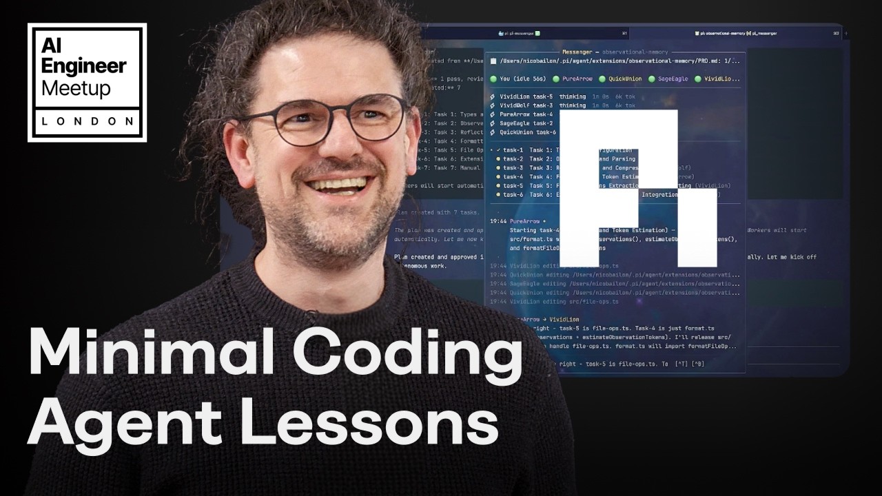 I Hated Every Coding Agent, So I Built My Own — Mario Zechner (Pi)