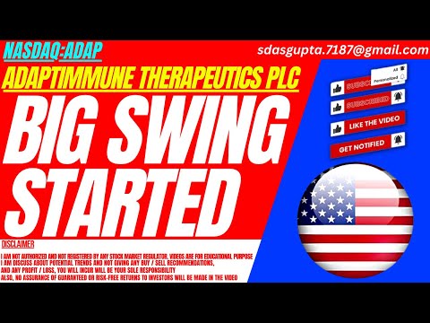 BIG SWING STARTED : ADAP STOCK ANALYSIS | ADAPTIMMUNE THERAPEUTICS STOCK