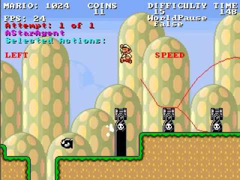 Infinite Mario AI - Long Level
