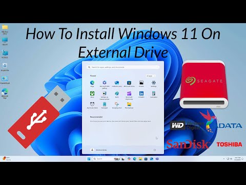How To Install Windows 11 On External Drive | Step By Step