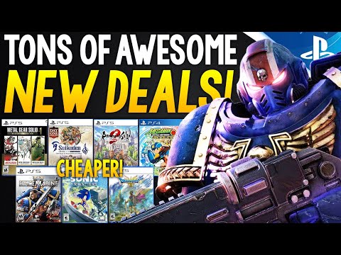 TONS of Awesome NEW PlayStation Game DEALS and SALES - Amazing PS5/PS4 Games CHEAPER!
