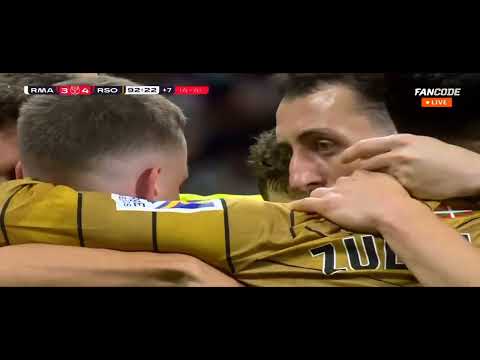 Mikel Oyarzabal's CLUTCH Goal in Extra Time! ⚡ | Real Madrid vs Real Sociedad | Copa del Rey 2025.