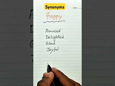 Did you know these synonyms? #shorts