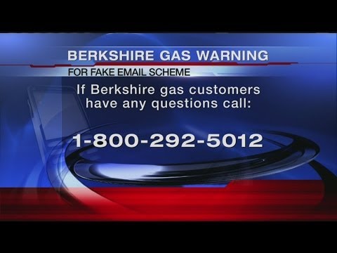 Email scheme alert for Berkshire Gas customers