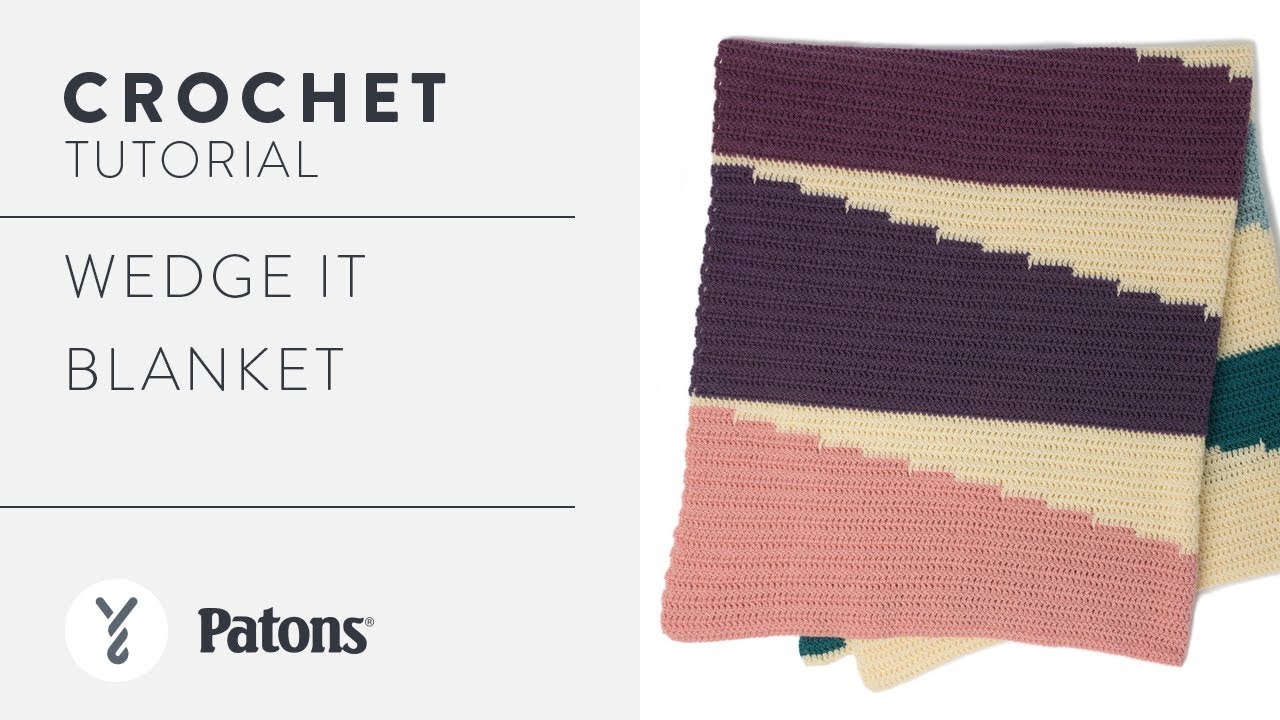 Crochet: Wedge It Crochet Blanket