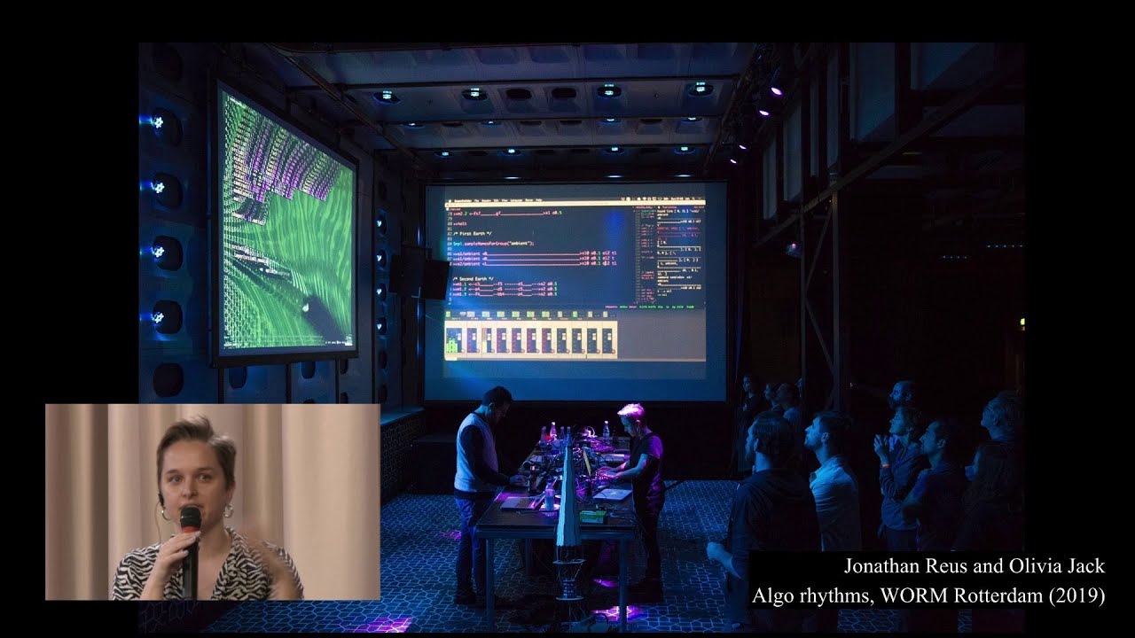 Olivia Jack, Peter Kirn: Looking at Music: After the Laptop Performance