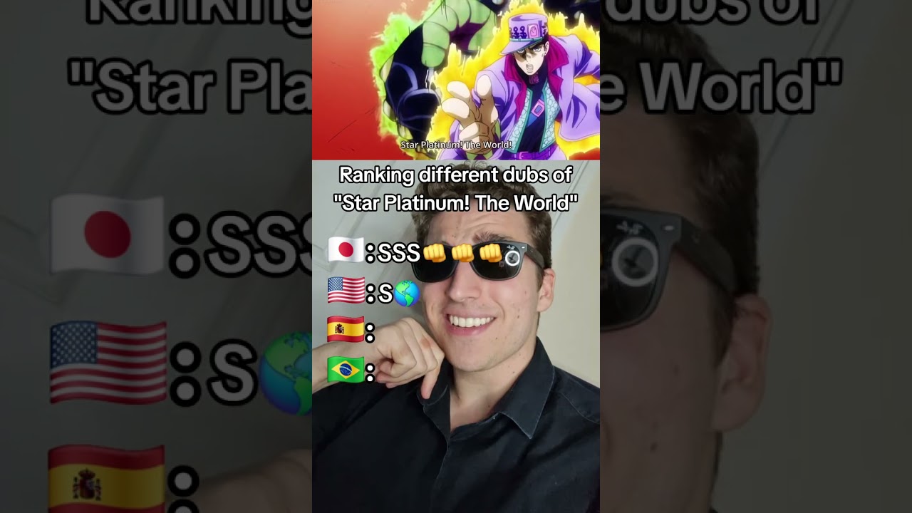 Ranking different dubs of 