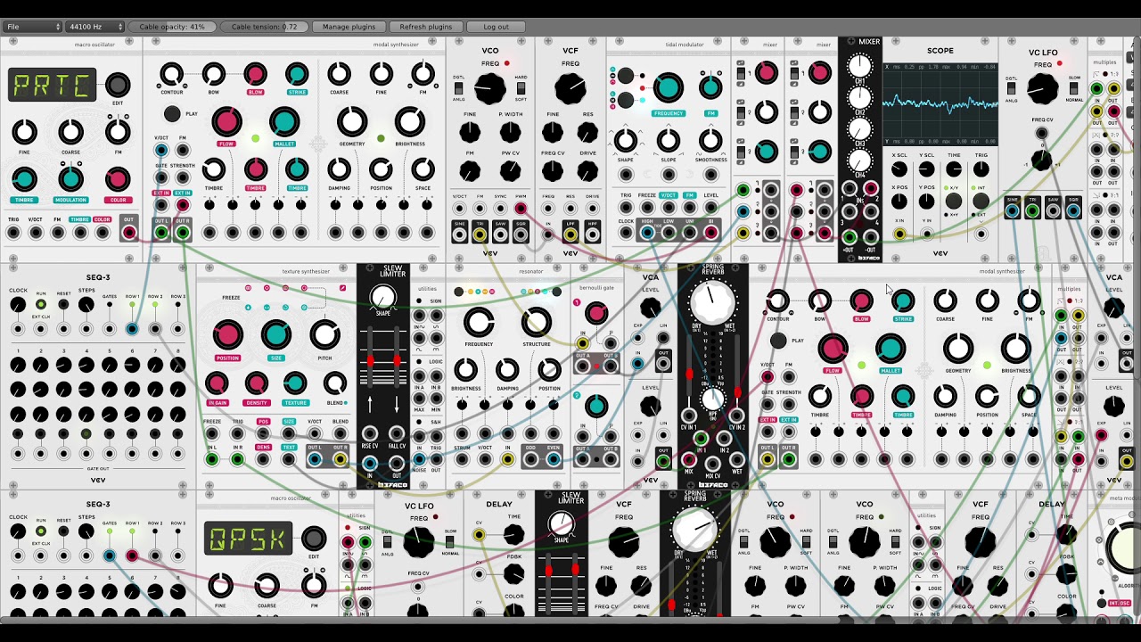 Medikation - Ambient patch VCV Rack