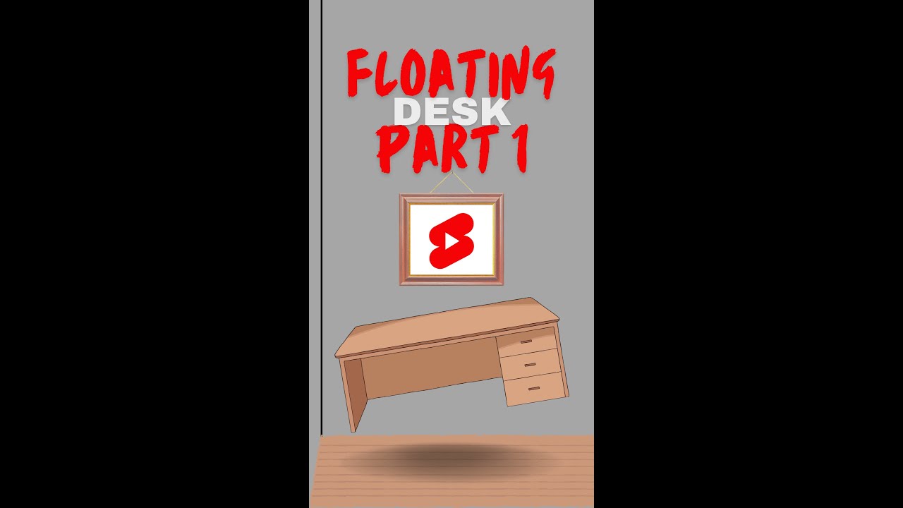 Minimal Floating Desk Build Part 1