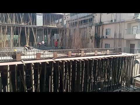 Insert plate placing in Building Construction