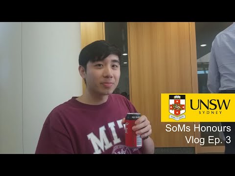 UNSW SoMs Honours Vlog | Term 1 Week 4 - Episode. 3