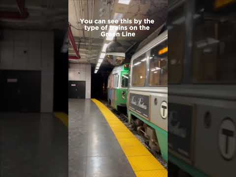 This is oldest subway line in North America! #boston #trains #transit #publictransit #trams #subway