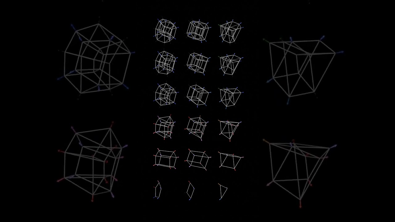 Rotating Polytopes (4D animation) #maths #mathematician #mathematics #geometry #topology #analysis