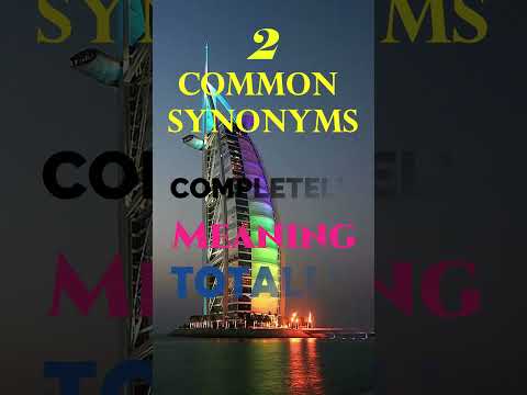 2 UNIQUE SYNONYMS