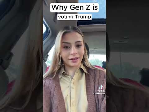 Why Gen Z is voting Trump #memes #tiktok #election2024 #trump2024 #genz