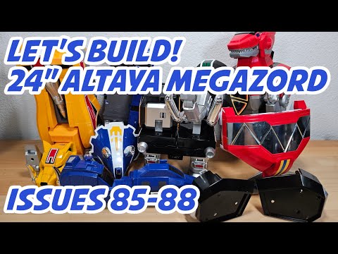 Let's Build: Megazord Model Kit 85-88 from Altaya