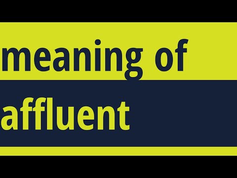 Affluent Meaning | Meaning Of Affluent| Affluent Definition | #shorts #words #WordHeavy