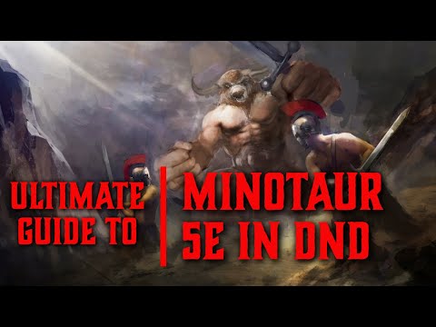 Minotaur 5e - Race Guide for Dungeons and Dragons