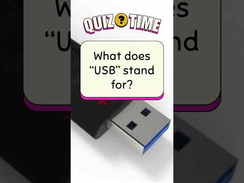 USB full form| general knowledge | quiz
