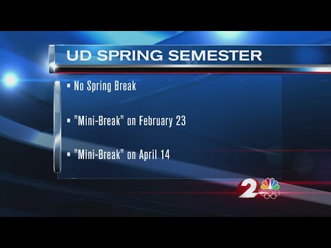 UD hoping to discourage travel with Spring Break cancellation, other schedule changes