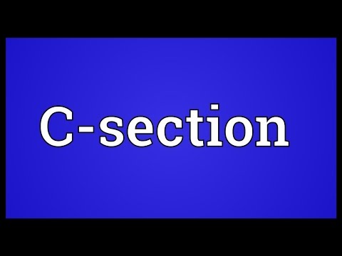 C-section Meaning