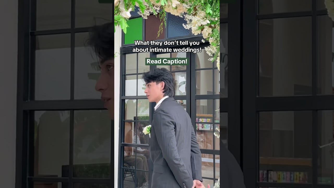 The Hidden Challenges of an Intimate Wedding 💍✨