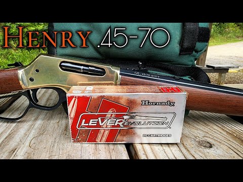 Henry .45-70 Review & Shoot Tube Feed Octagonal Barrel