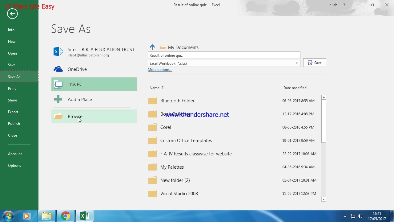 How to change file format from one format to another