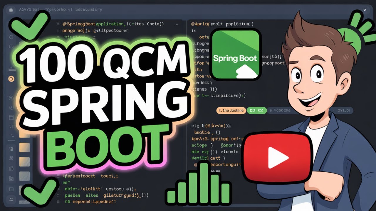 🌱 100 QCM Spring Boot 💻 | Teste tes compétences en Java !