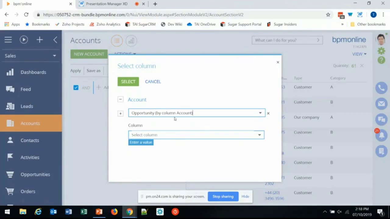 Basic & Advanced Filtering in Creatio