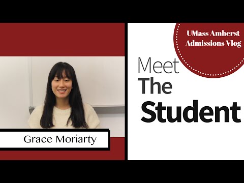 Meet Grace: UMass Amherst Admissions Vlog