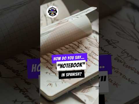 🟣How do you say NOTEBOOK in Spanish | Quizzes to practice SPANISH
