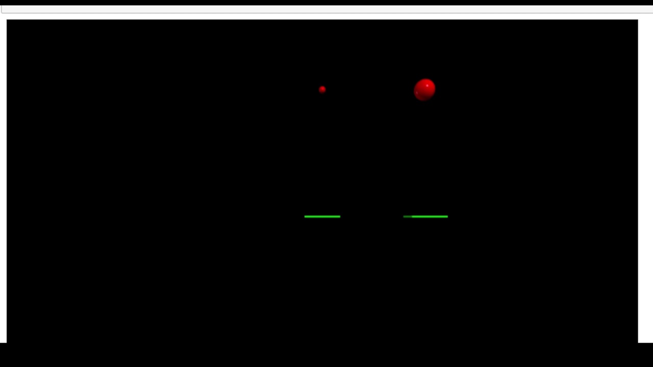 Vpython Ball drop simulation