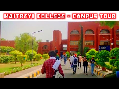 Maitreyi College Campus Tour - Rohit Rao Vlogs