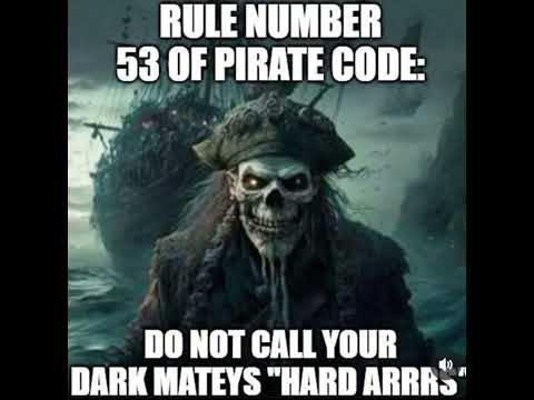 RULE NUMBER 53 OF PIRATE CODE #shorts #funny #viral #fyp #pirates #pun #entertainment
