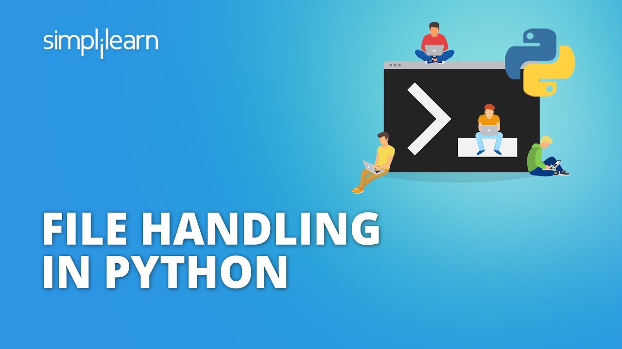 File Handling In Python | Python File IO | Python Read & Write Files | Python Tutorial | Simplilearn