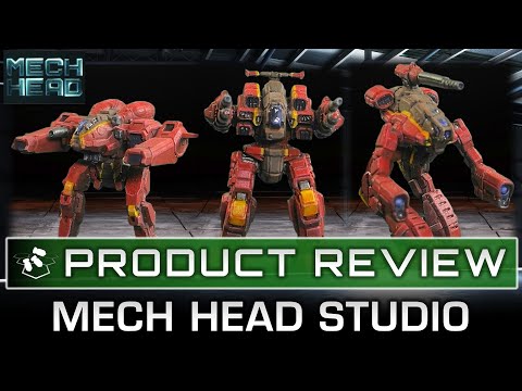 Mech Head Studio Mech Painting! | BattleTech Product Review | Mercenaries Kickstarter | ilClan Era