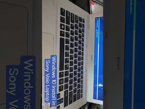 SONY VAIO CORE I3 LAPTOP WINDOWS 10 INSTALLATION